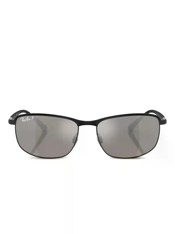 Ray-ban Rimless Mirrored Sunglasses - Black