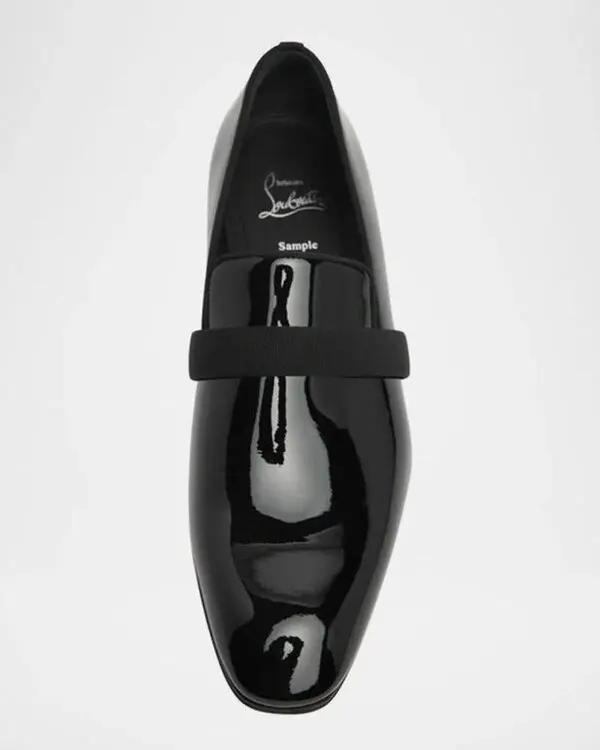 CHRISTIAN LOUBOUTIN Patent Leather Loafers