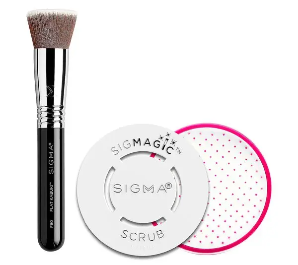 SIGMA BEAUTY Perfect Pair: Brush & Clean - One-color