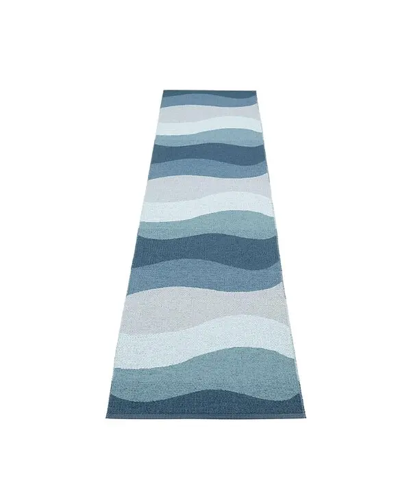 PAPPELINA Urvi Rug, 2'3" X 9'9 - Water