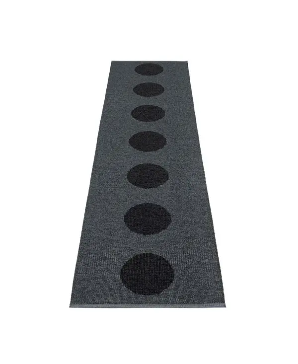 PAPPELINA Vera 2.0 Rug, 2'3" X 9'0 - Black