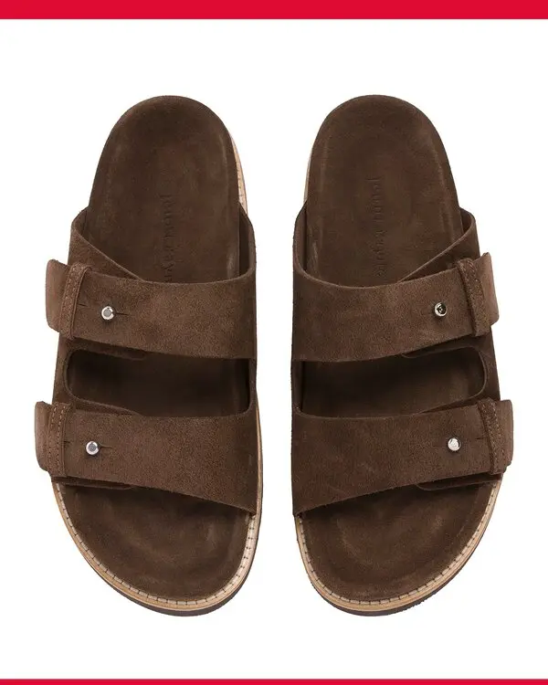 Jenni Kayne Hutton Suede Slide Sandals
