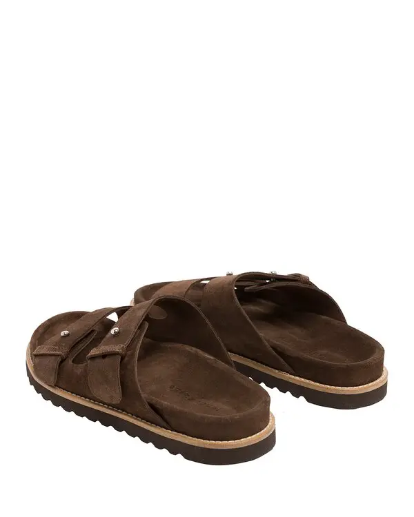 Jenni Kayne Hutton Suede Slide Sandals
