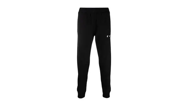 Off-White Ow Logo Short Cuffed Sweatpants