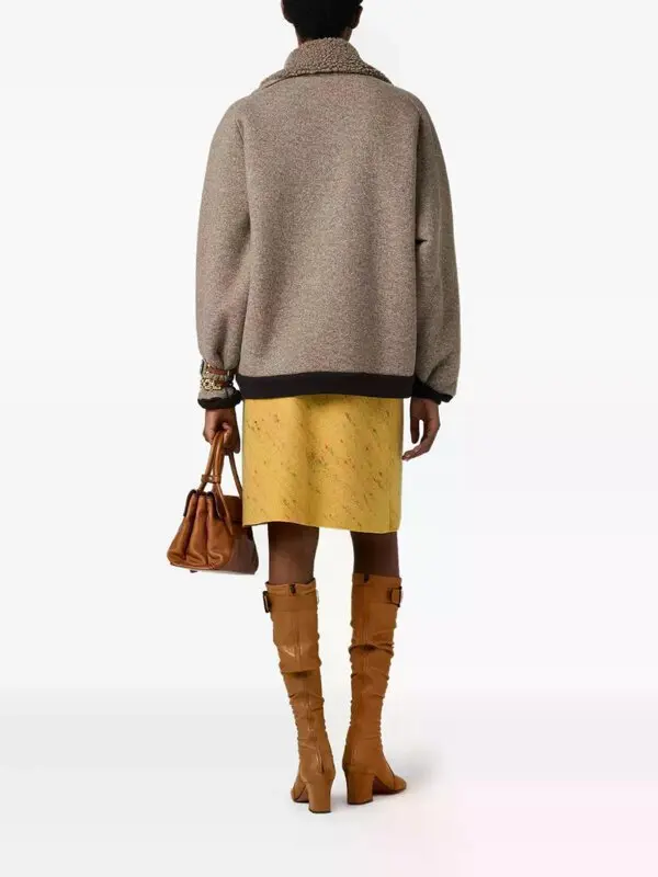 Miu Miu Bomber Jacket - Neutrals