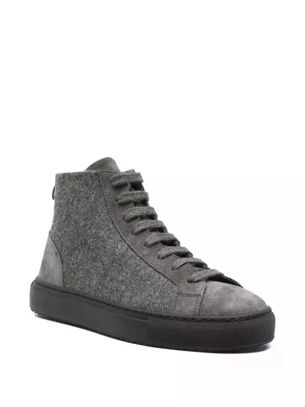 DOUCAL'S Suede Lace-up Sneakers