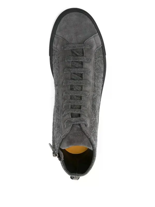 DOUCAL'S Suede Lace-up Sneakers