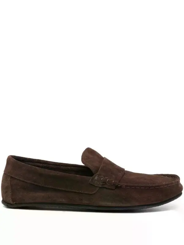 JAMES PERSE Montecito Moccasins - Brown