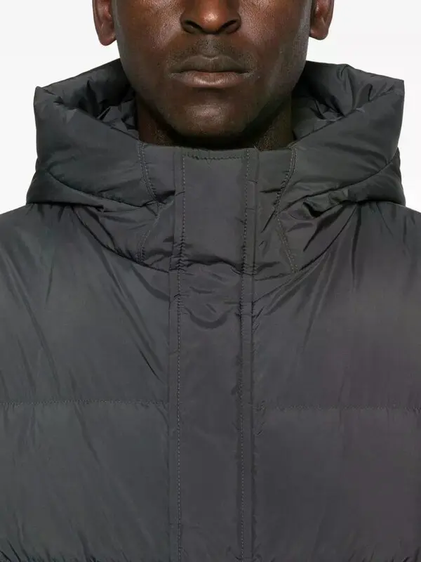 Corneliani Hooded Quilted Coat