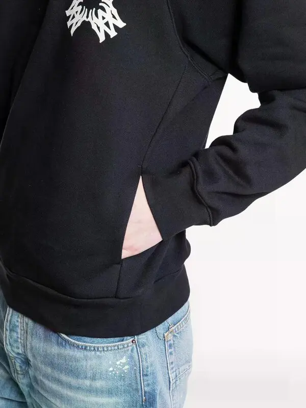 Amiri Graphic-print Half-zip Sweatshirt