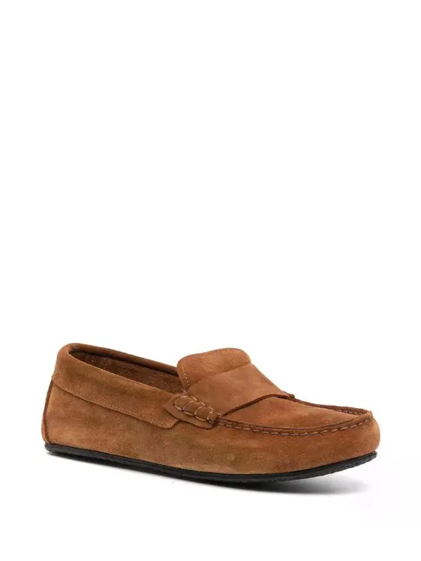JAMES PERSE Montecito Moccasins - Brown