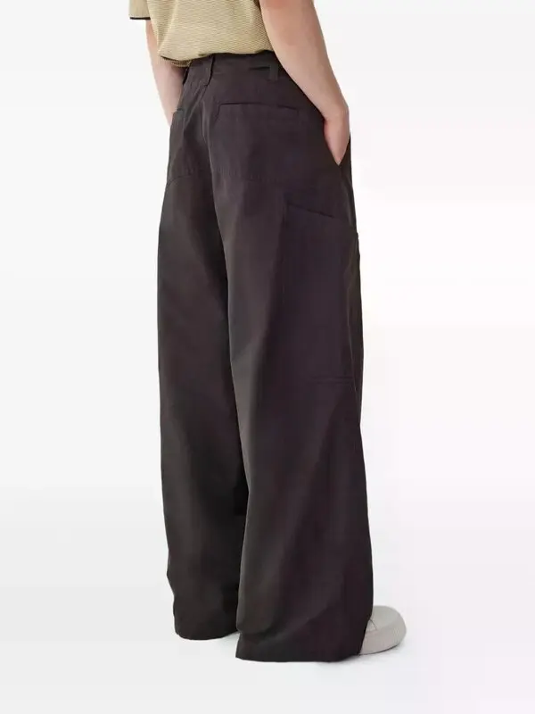 STUDIO TOMBOY Pleated Cargo Trousers - Black