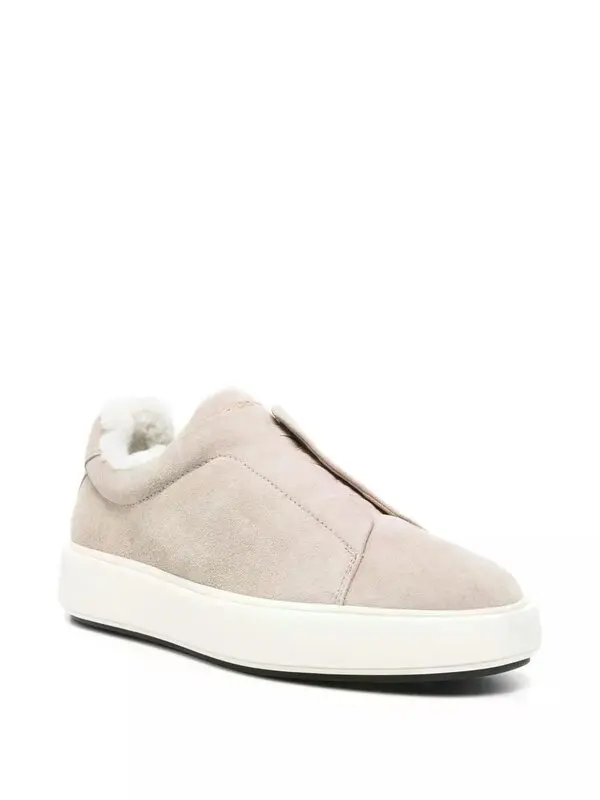 Officine Creative Shearling Lined Sneakers