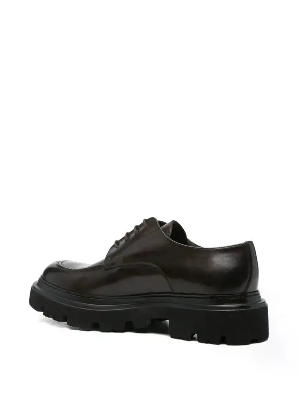 Corneliani Lace-up Derby Shoes - Brown