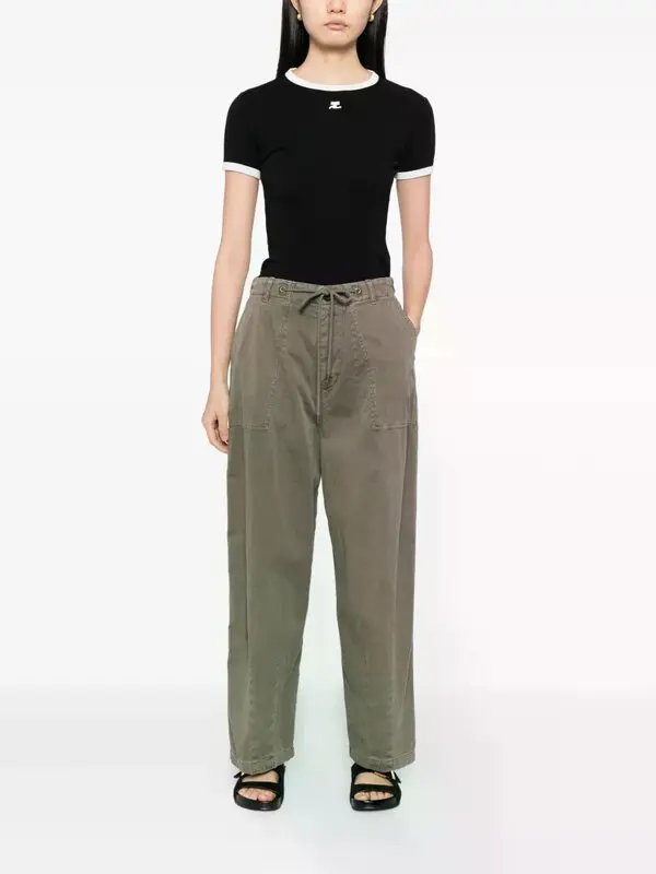 JAMES PERSE Drawstring-waist Trousers