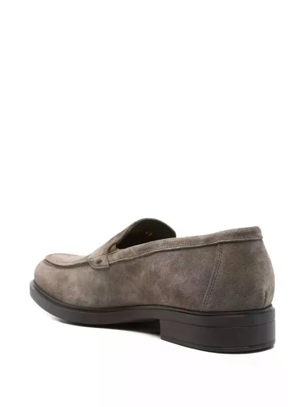 DOUCAL'S Penny-strap Loafers - Grey