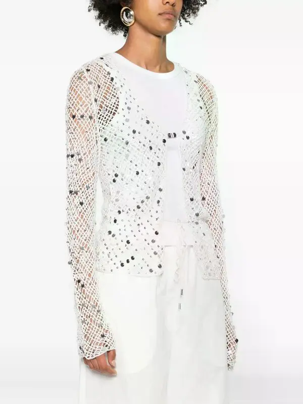 Paris Georgia Vera Sequin-embellished Top