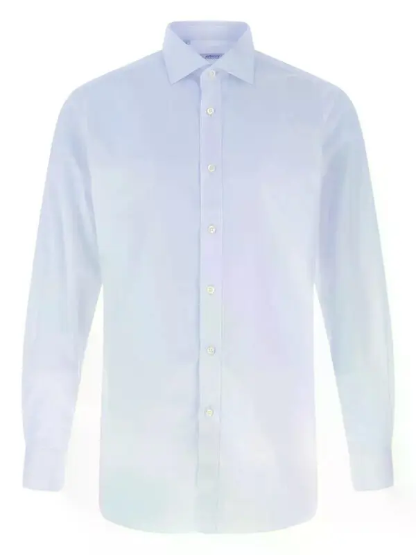 Brioni Trevi Mark Long-sleeved Shirt - Blue