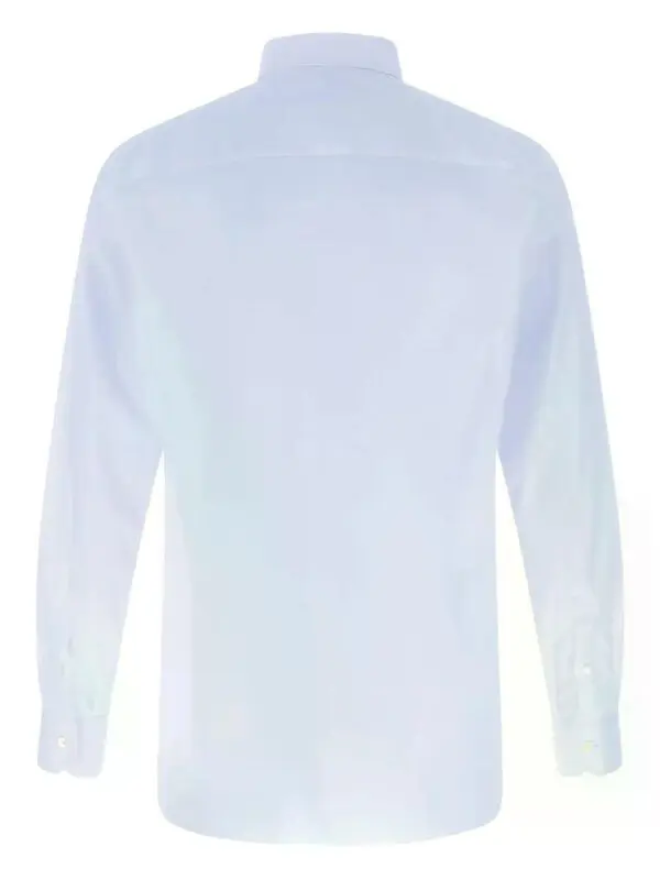 Brioni Trevi Mark Long-sleeved Shirt - Blue