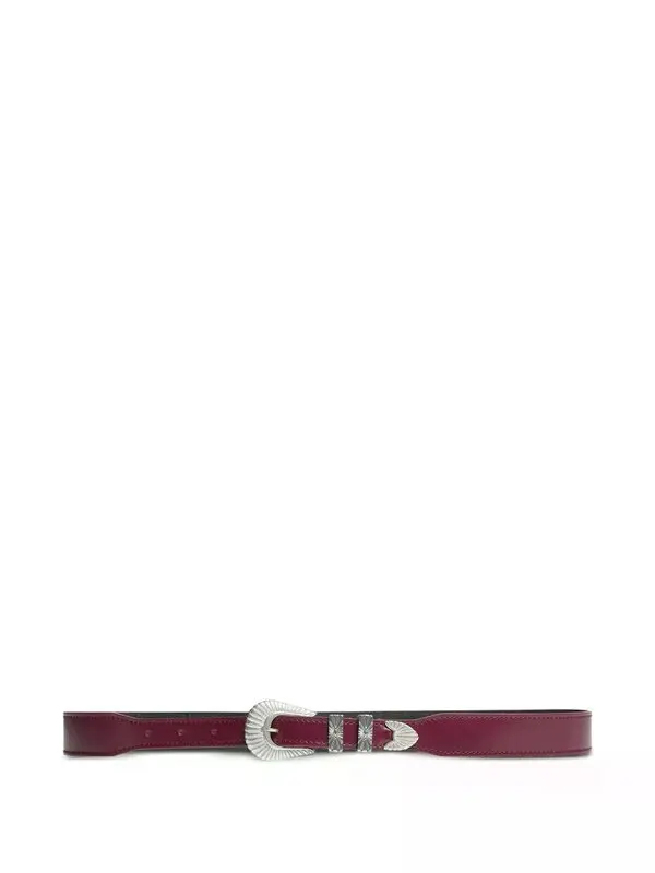 FURSAC Leather Belt - Red