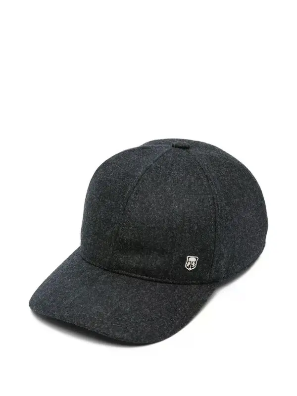 Corneliani Logo-detailing Cap - Black