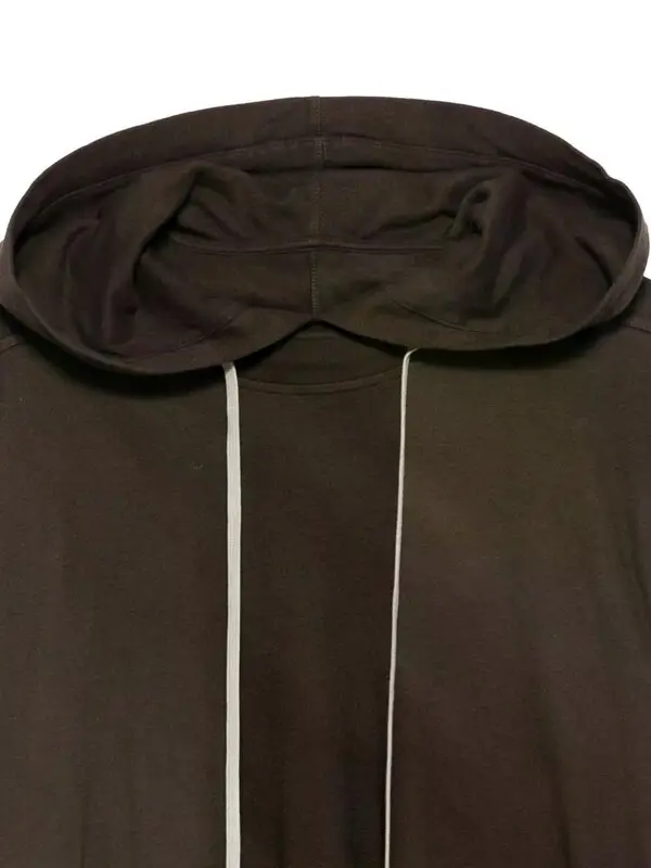Rick Owens Double-layer Hoodie