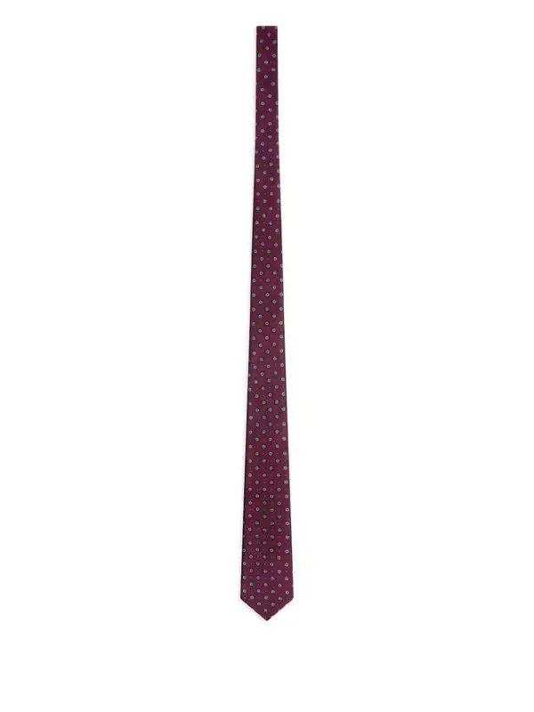 FURSAC Printed Neck Tie - Red