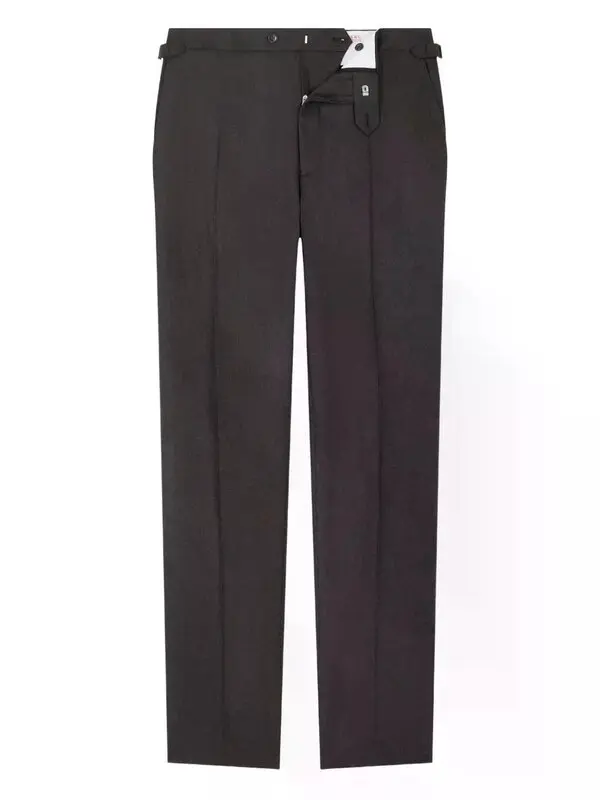 FURSAC Buckle-fastening Wool Trousers