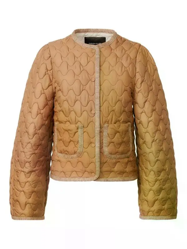 Fabiana Filippi Quilted Single-breasted Puffer Jacket
