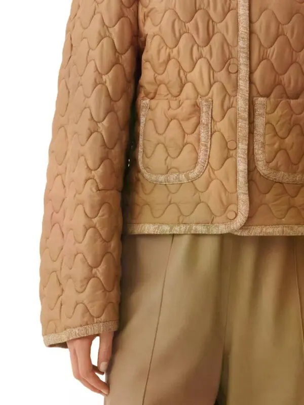 Fabiana Filippi Quilted Single-breasted Puffer Jacket