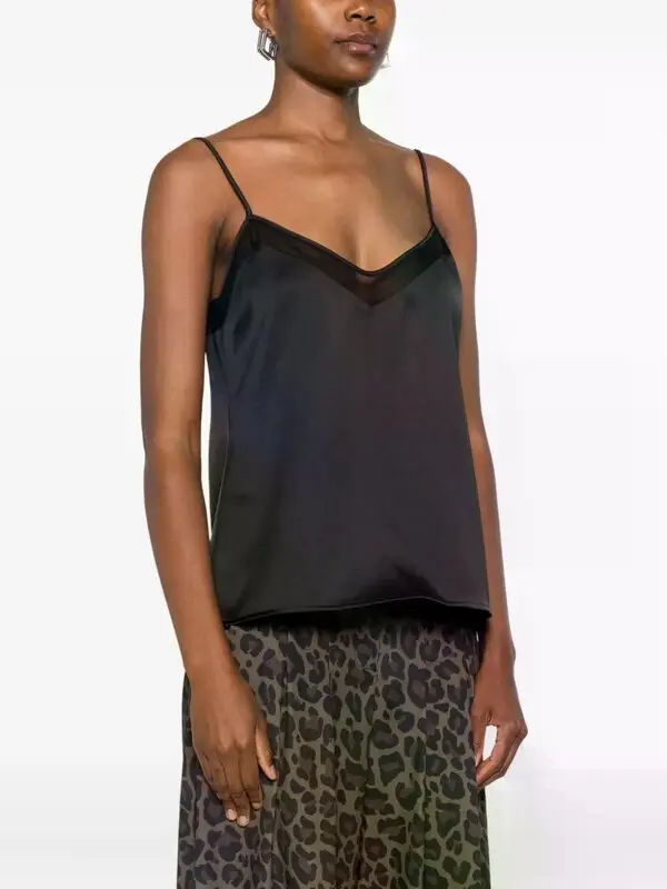 Imperial Sheer-paneled Top