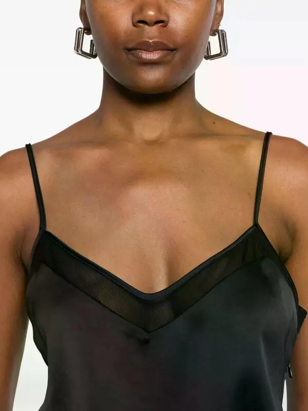 Imperial Sheer-paneled Top