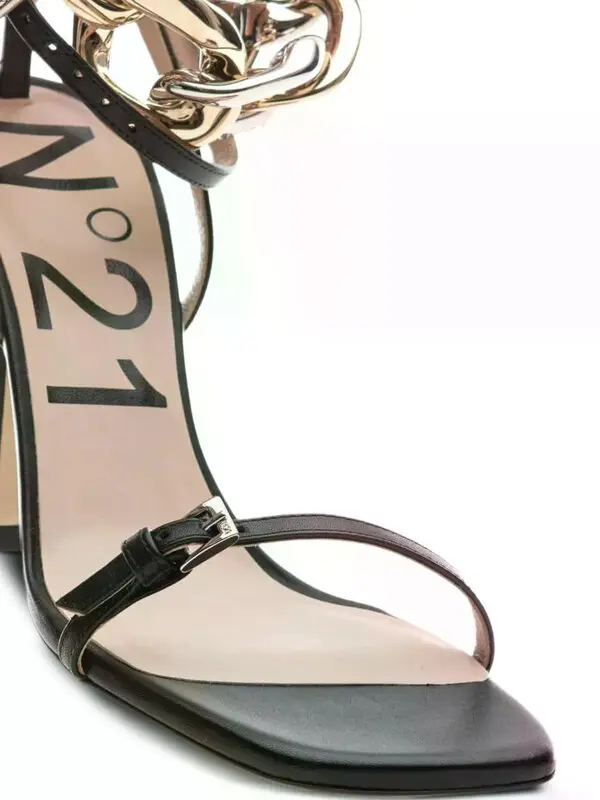 N°21 Chain Heeled Sandals