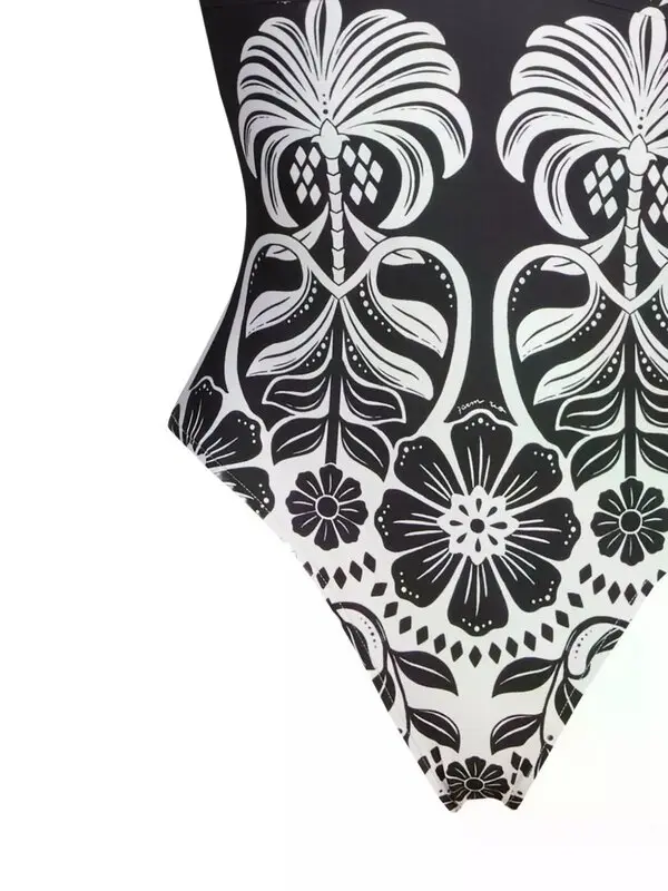 Farm Rio Floral-print Swimsuit