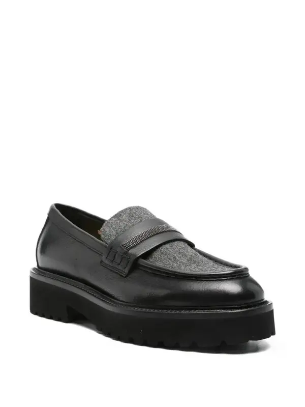 DOUCAL'S Bermeo Penny-slot Loafers
