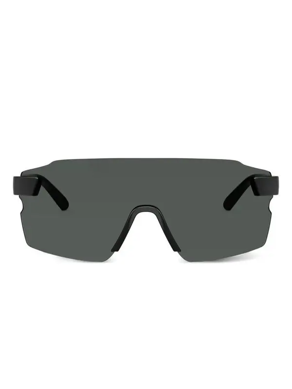 SCUDERIA FERRARI Shield-frame Sunglasses - Black