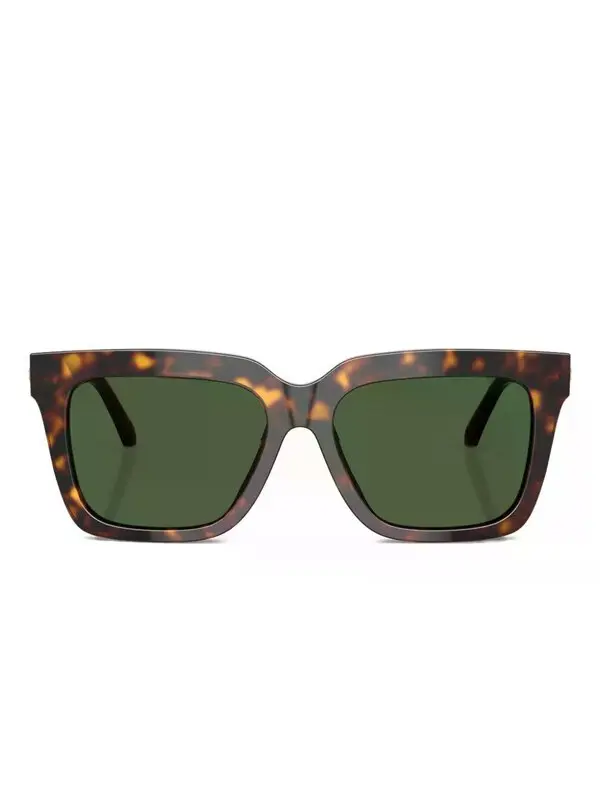Versace Medusa Square-frame Sunglasses - Green
