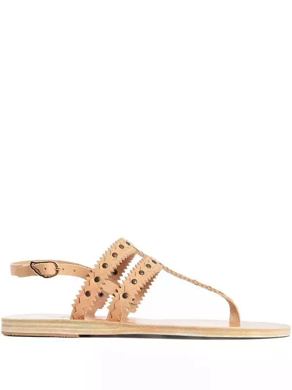 ANCIENT GREEK SANDALS Vesta Studded Sandals - Neutrals