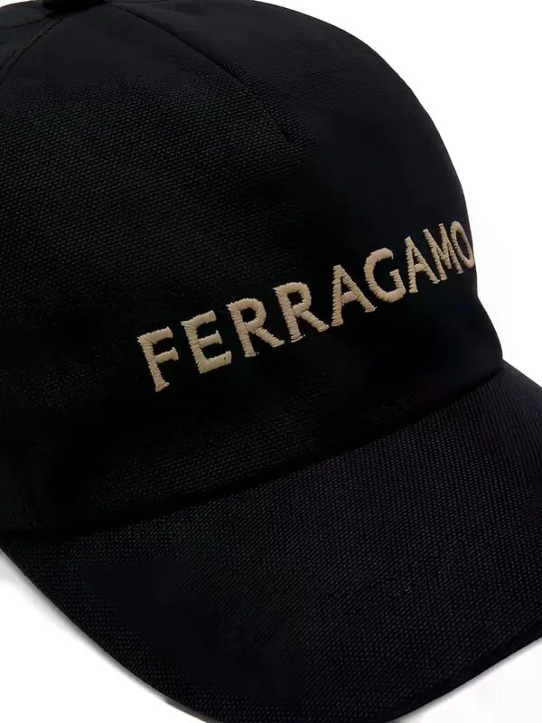 FERRAGAMO Logo-embroidered Baseball Cap