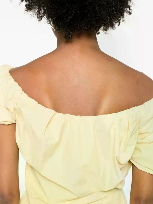 Paris Georgia Rio Puff-sleeve Mini Dress