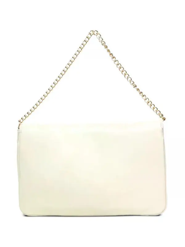 V°73 Louise Logo-plaque Shoulder Bag - Neutrals