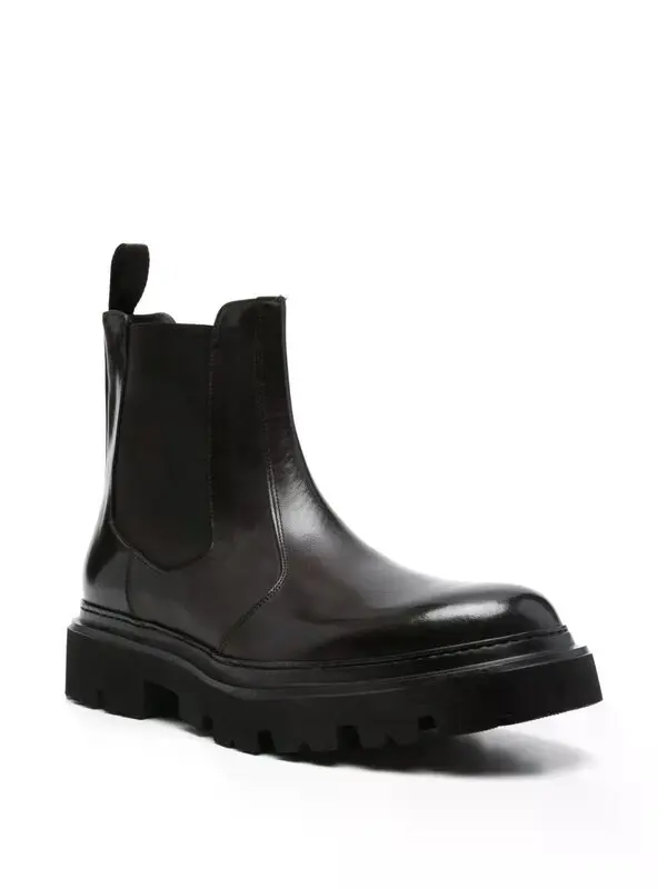 Corneliani Elasticated-panelled Chelsea Boots