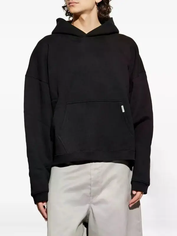 REPRESENT Pocket Hooded Sweater - Black