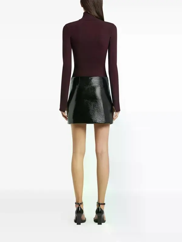 COURREGES Vinyl Mini Skirt - 9999