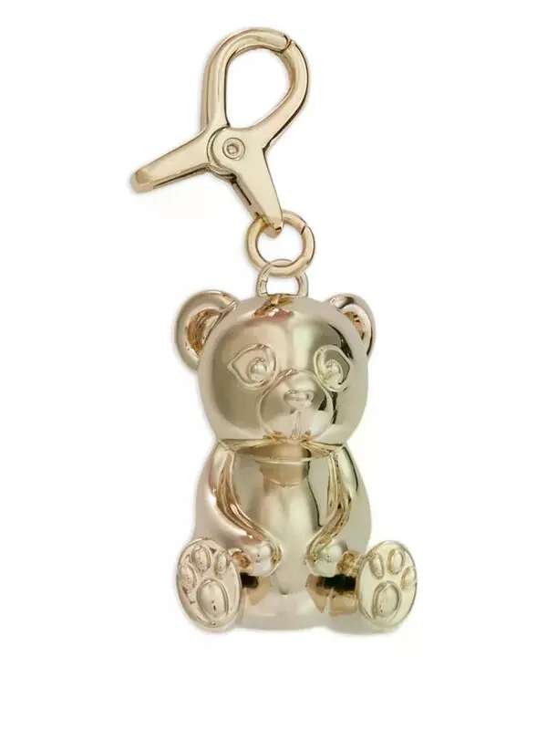 Furla Bear-shaped Keyring - Gold