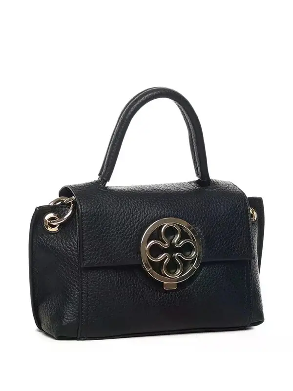 V°73 Logo-plaque Shoulder Bag - Black