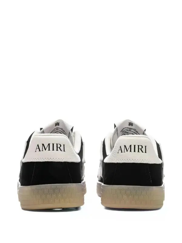 Amiri Pacific Bone Low-top Sneakers - Black