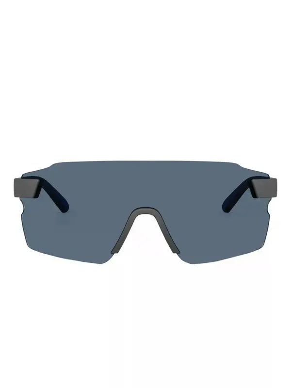 SCUDERIA FERRARI Rimless Shield Sunglasses - Grey
