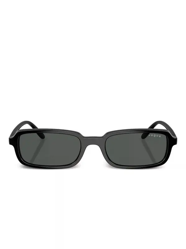 VOGUE EYEWEAR Rectangle Frame Sunglasses - Black