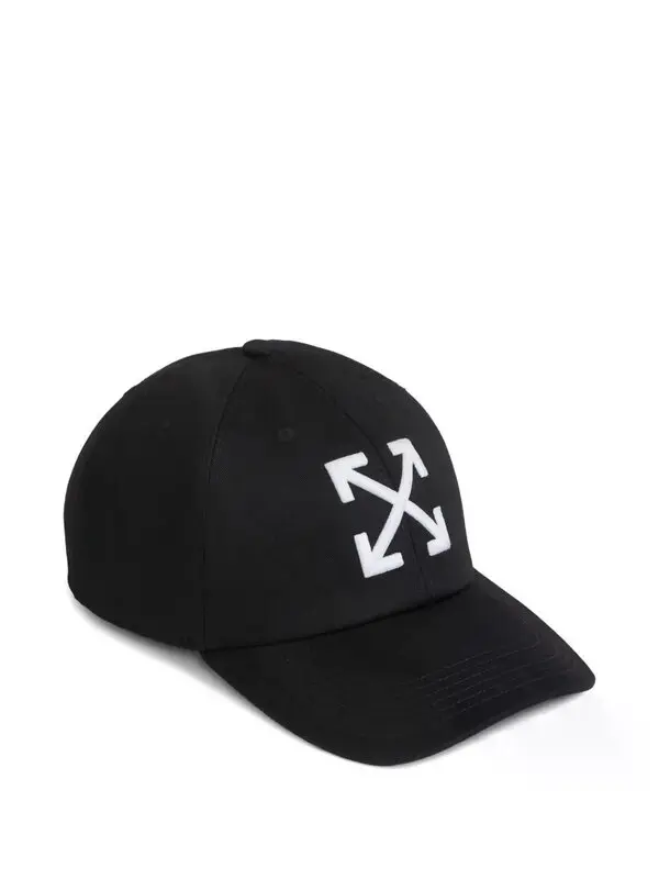 Off-White Women\'s Black Embroidered Logo Baseball Cap Hat One size fits all Off-White | Accessories | Offwhite Womens Black Embroidered  main image 3